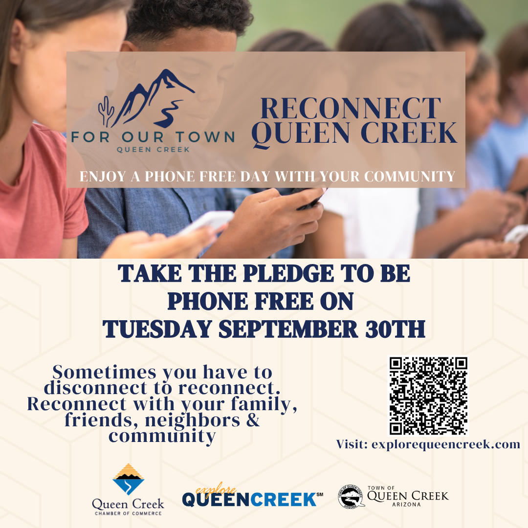 Reconnect QC - Phone Free Day 9/30/25 - Explore Queen Creek